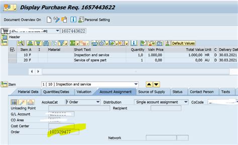 Sap Pm 初级系列25 维修工单与采购单据之间link？ 腾讯云开发者社区 腾讯云