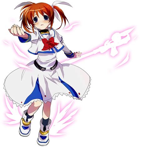 Takamachi Nanoha And Raising Heart Lyrical Nanoha And 1 More Drawn By