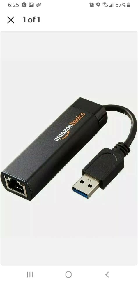 Amazon Basics Usb To Ethernet Readerpassa