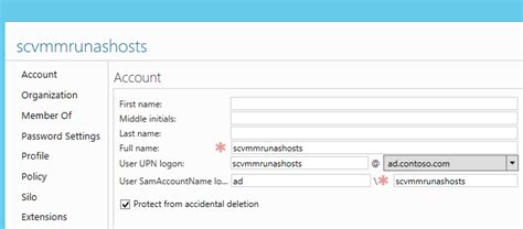 Building Microsoft System Center Cloud Scvmm 2012 R2 Create Run As