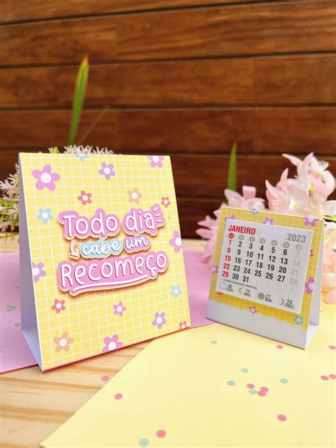 Brinde Personalizado Calendário 2025 Elo7 Produtos Especiais