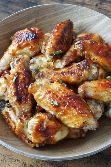 Bbq Baked Chicken Wings A Food Lovers Kitchen