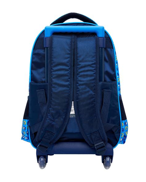 Riachuelo Mochila De Rodinhas Infantil Sonic Azul