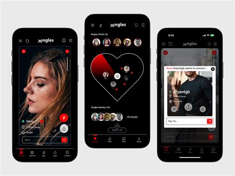 tinder like app designs themes templates and downloadable graphic
