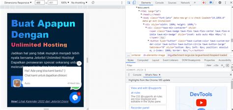 Manfaat Inspect Element Dan Cara Menggunakannya