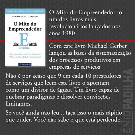 O Mito Do Empreendedor Youtube