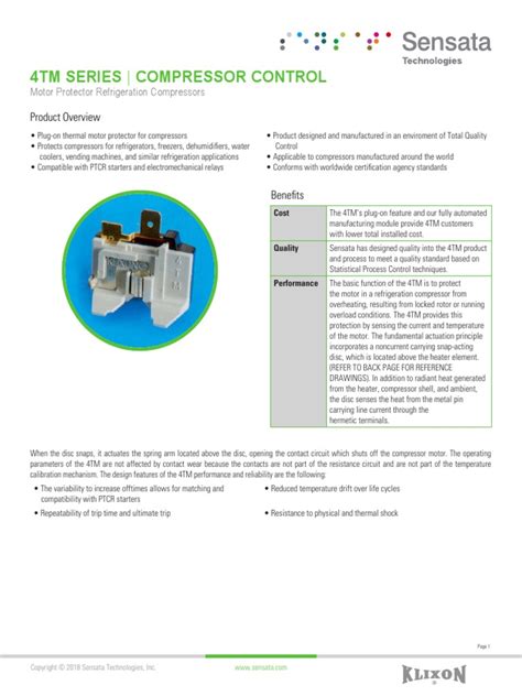 Ourproducts 4tm Series Datasheet | PDF