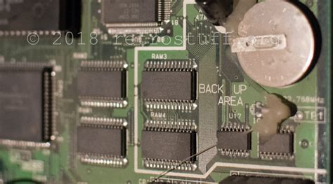 Neo Geo MV1FZS Battery And Backup RAM Error Fix Retrostuff