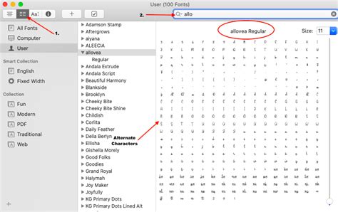 How To Access Alternate Glyphs In Inkscape Design Bundles