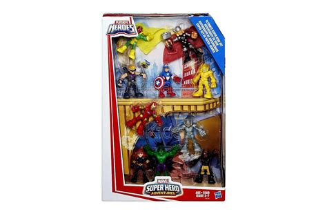 Playskool Heroes Marvel Super Hero Adventures Ultimate Superhero Set