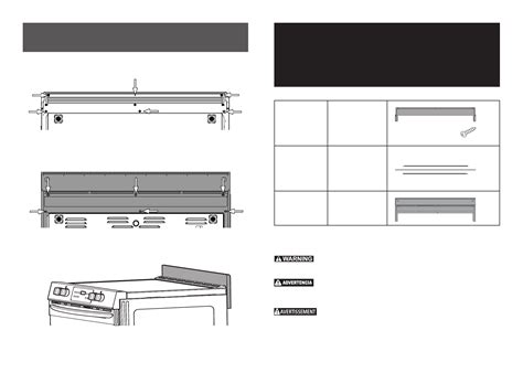 Mode Demploi Frigidaire Frigtrimkit Français 2 Des Pages
