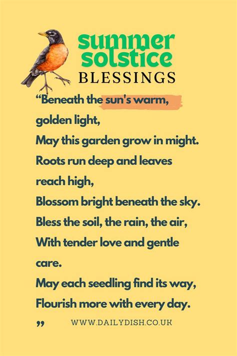 Summer Solstice Blessings In 2024
