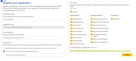 call power bi rest apis with power automate