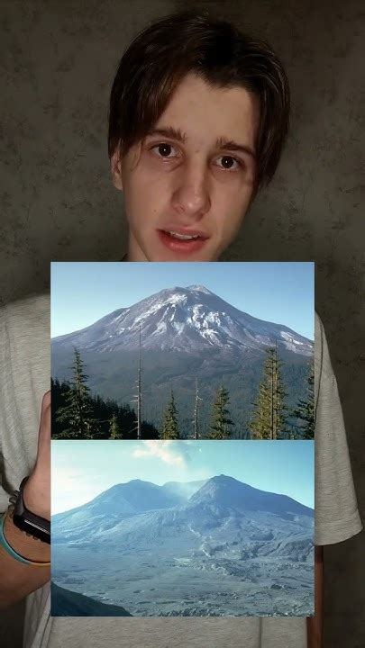 Красивый вулкан 🙃 вулкан извержение природа деревья горы леса красотаприроды интересно
