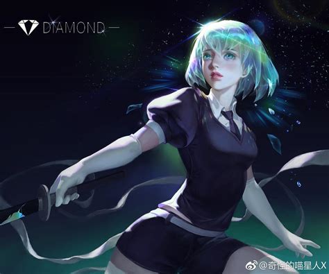 钻 半透明 Houseki No Kuni 壁纸壁纸从arashilkis 图片来自fonwall