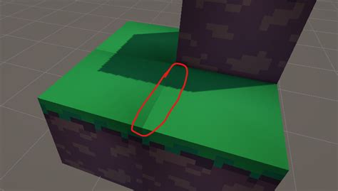 How Can I Remove This Shadow Line Between Two Aligned Meshes Unity Engine Unity Discussions