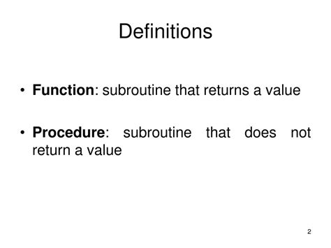 Ppt Subroutines And Control Abstraction Powerpoint Presentation Free