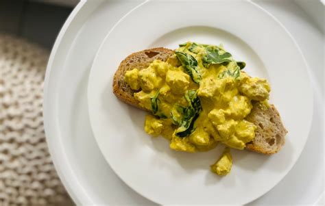 The Eggiest Vegan Scrambled Tofu Recipe Edible Ethics