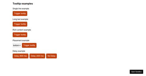 Tooltip Tailwindcss And Popperjs Codesandbox