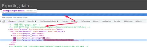 Template Of Progressbar Uses From Stable Theme During Csv Xls Export Drupal Org