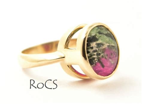 Ruby Rock Rub Set In Gold Richmond Rocs Nelson Jewellers And
