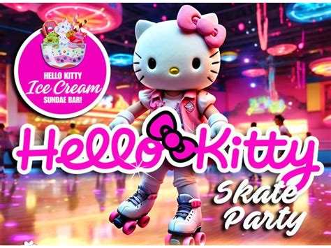 Hello Kitty Ice Cream Party United Skates Of America
