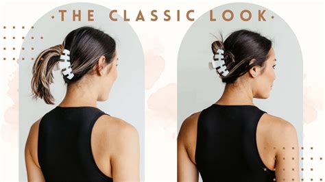 How To Wear A Claw Clip Gliks