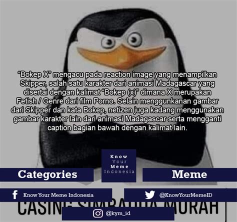 “Bokep X” mengacu... - Know Your Meme Indonesia - Unofficial | Facebook