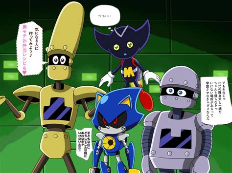 Decoe Bocoe Metal Sonic And Bokkun By Helenapalomino2 On Deviantart