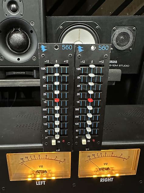 Api 560 Graphic Eq Matched Serial Pair Reverb