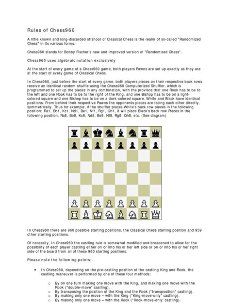 Printable Chess Rules Printable Word Searches