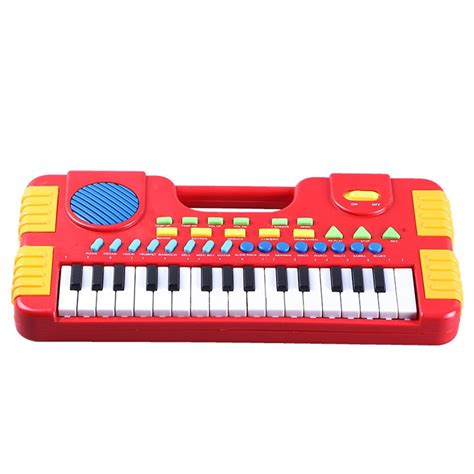 Barnpiano Tangenter Mini Elektronisk Orgel Musi Grandado