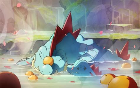 Safebooru Blue Skin Closed Eyes Colored Skin Crocodile Crocodilian