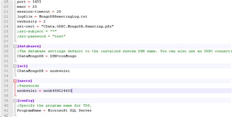 Use The Tds Remoting Feature Of The Cdata Odbc Driver For Mongodb To Set Up A Linked Server For