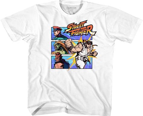 Youth Comic Attack Street Fighter Shirt