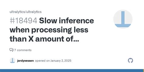 Slow Inference When Processing Less Than X Amount Of Images Per Second