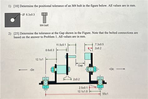 Solved Determine The Positional Tolerance Of An M Chegg Com