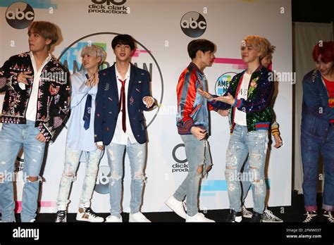 Los Angeles Nov 19 Bts Jungkook Jimin V Suga Jin J Hope Rap