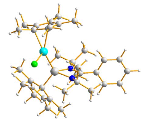 Figure S5 Representation Of The Calculated Molecular Structure Of The