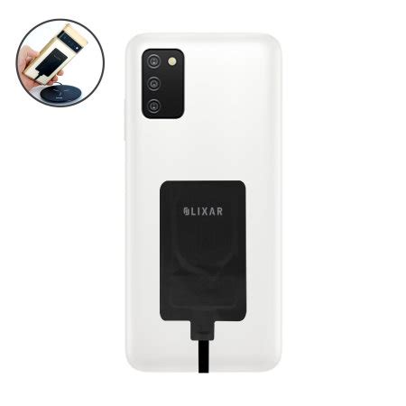 Olixar Black Ultra Thin USB C 10W Wireless Charger Adapter For
