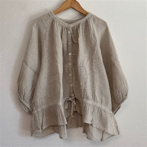 Yahooオークション Nest Robe ネストローブ 麻100 透け感メッシュ