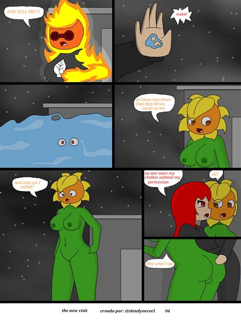 Rule 34 Breasts Fire Girl Nude Nude Female Plant Plant Girl Plants Vs Zombies Plants Vs