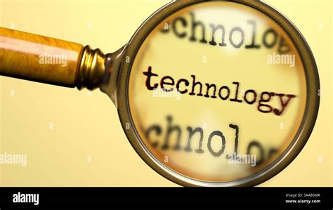 Technology Under Magnifying Glass Thorough Analysis And Inspection Of