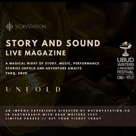 Megatix Story And Sound Live Magazine