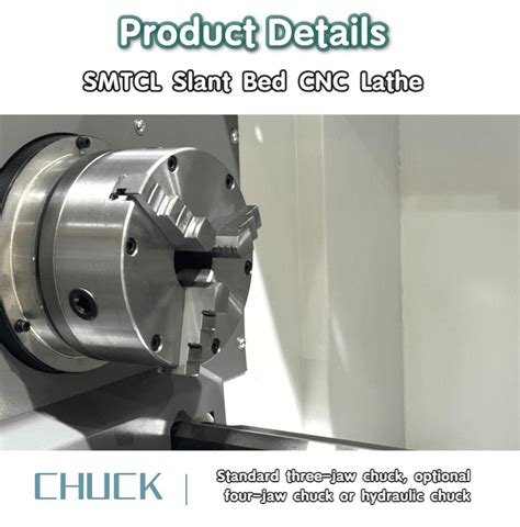 Smtcl Slant Bed Cnc Precision Lathes It35l Small Cnc Lathe With Live