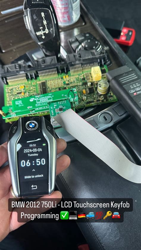 Bmw 2012 750li Lcd Touchscreen Keyfob Programming 💻🇩🇪🚙💯🔑🚘 Bimmer