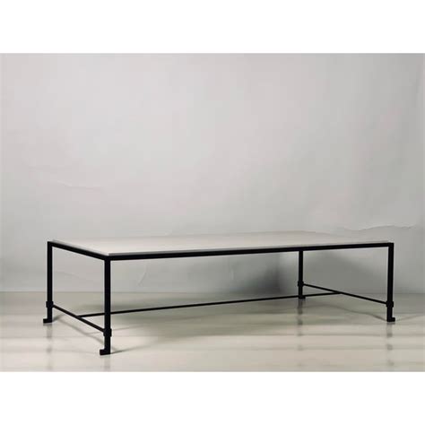 Chic Large Diagramme Limestone Coffee Table By Design Frères Chairish