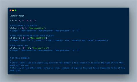 Zezhen Wu Phd On Linkedin 🚀 R Tip Of The Day Is Ifelse And Ifelse