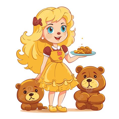 Goldilocks Three Bears Coloring Pages