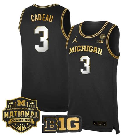 Mens Michigan Wolverines 2026 National Champions Patch Basketball